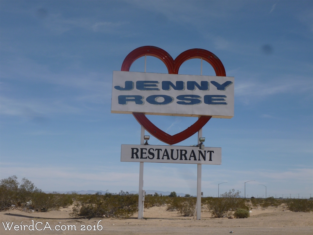 Jenny Rose Restaurant Weird Nevada